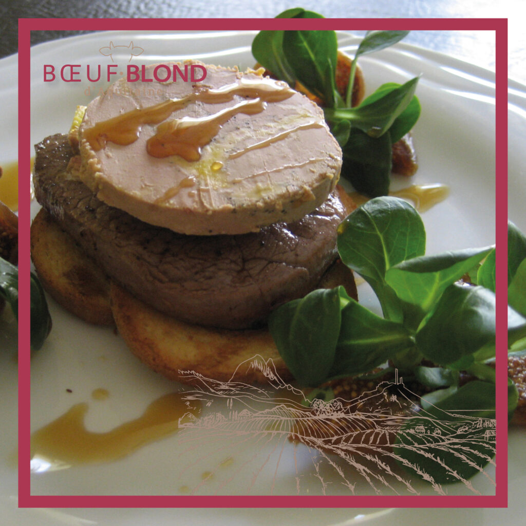 BOEUF FACON ROSSINI - Bœuf Blond d'Aquitaine